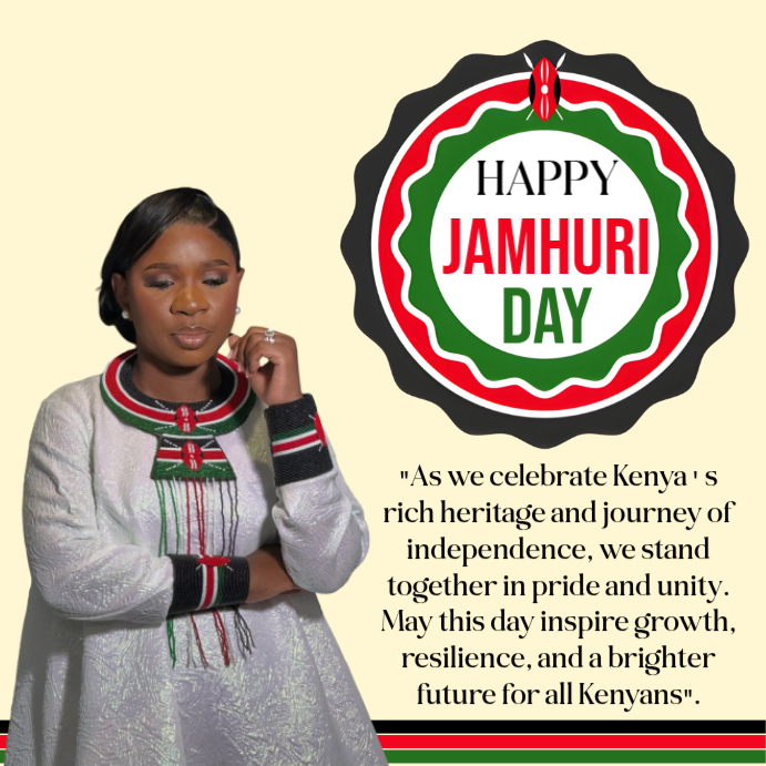 Yellow Maximalist Jamhuri Day Instagram Post Template | PosterMyWall