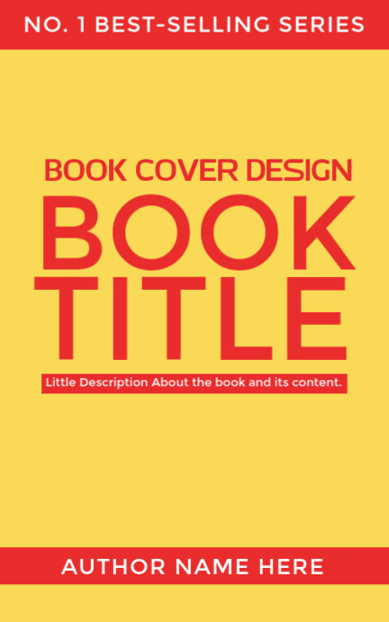 Copy of Yellow Maximalist Kindle/book Covers Template | PosterMyWall