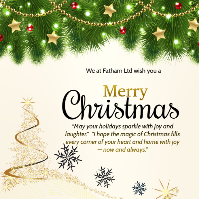 Yellow Maximalist Merry Christmas Instagram Post Template | PosterMyWall