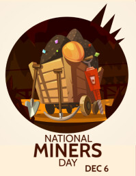Miners day Template | PosterMyWall