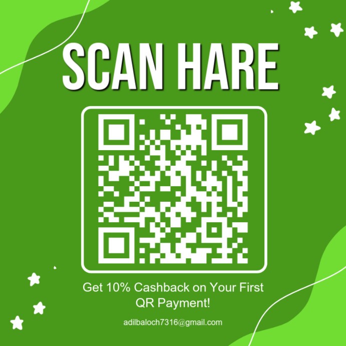 Yellow Maximalist Qr Code Template Instagram Post | PosterMyWall