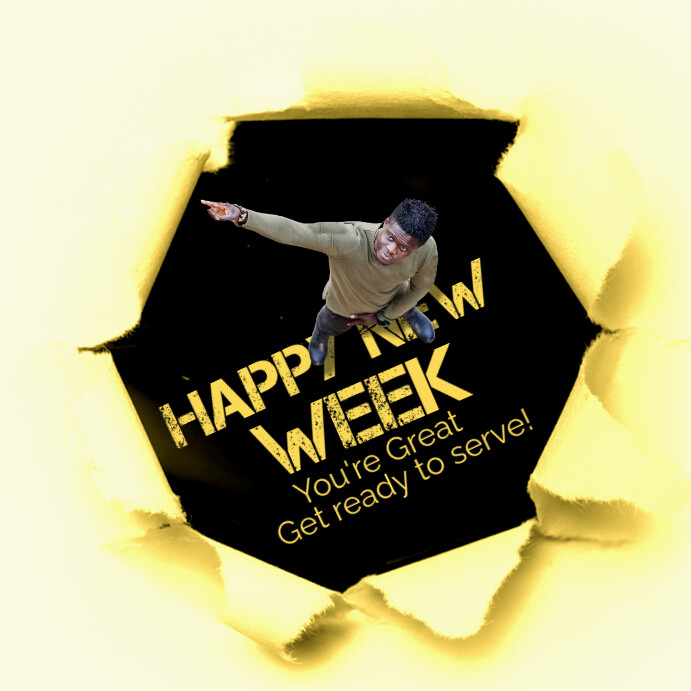 Yellow Maximalist Simplicity Instagram Post Template | PosterMyWall