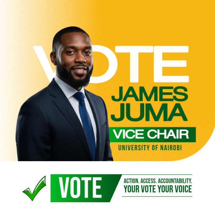 Yellow Minimal University Elections Campaign Flyer Template | PosterMyWall