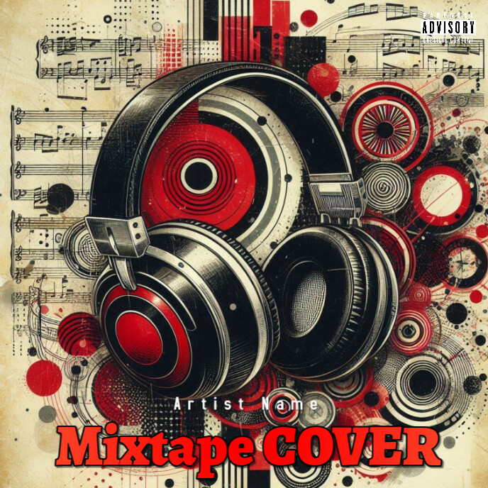 Plantilla de Yellow Mixtape Album Cover | PosterMyWall