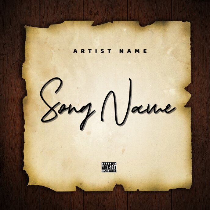 Yellow Mixtape Cover Album Cover Template | PosterMyWall
