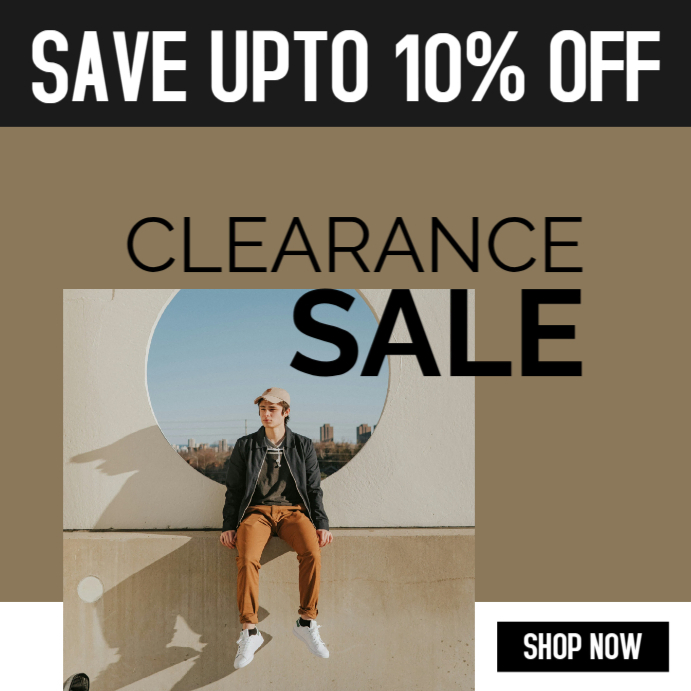 Copy of Yellow Modern & Minimal Discount Sale Fashion Spring Sale ...