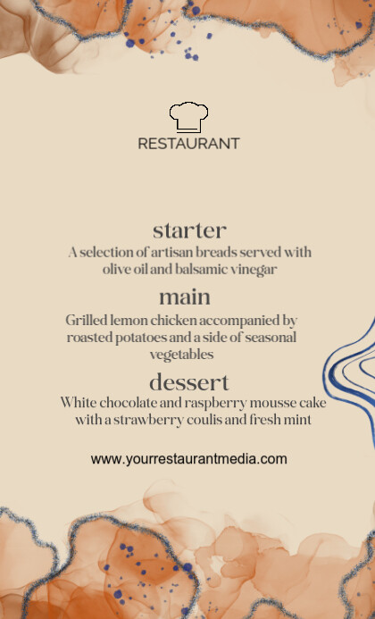 Copy of Yellow Modern & Minimal Menus Us Legal | PosterMyWall