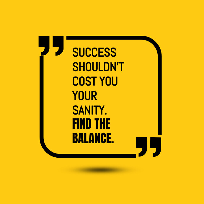 Plantilla de Yellow Modern & Minimal Motivational Quote In | PosterMyWall