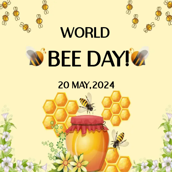 Yellow Modern & Minimal Primary Topic World B Template | PosterMyWall