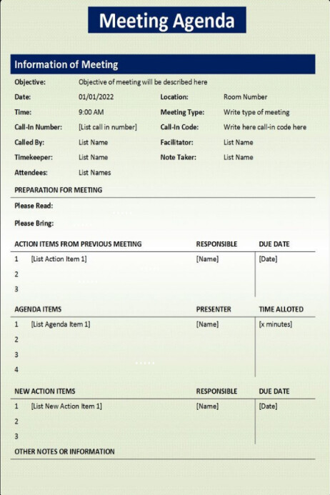 Copy of Yellow Modern & Minimal Team Meeting Template Poster | PosterMyWall