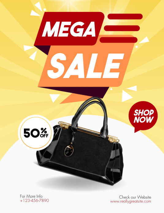 Yellow Modern 3D Special Offer Poster Template | PosterMyWall