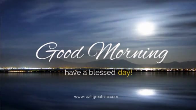 Plantilla de Yellow Modern Good Morning Videos | PosterMyWall