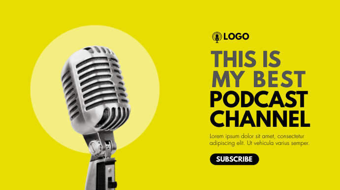 Yellow Modern Youtube Thumbnail Template | PosterMyWall