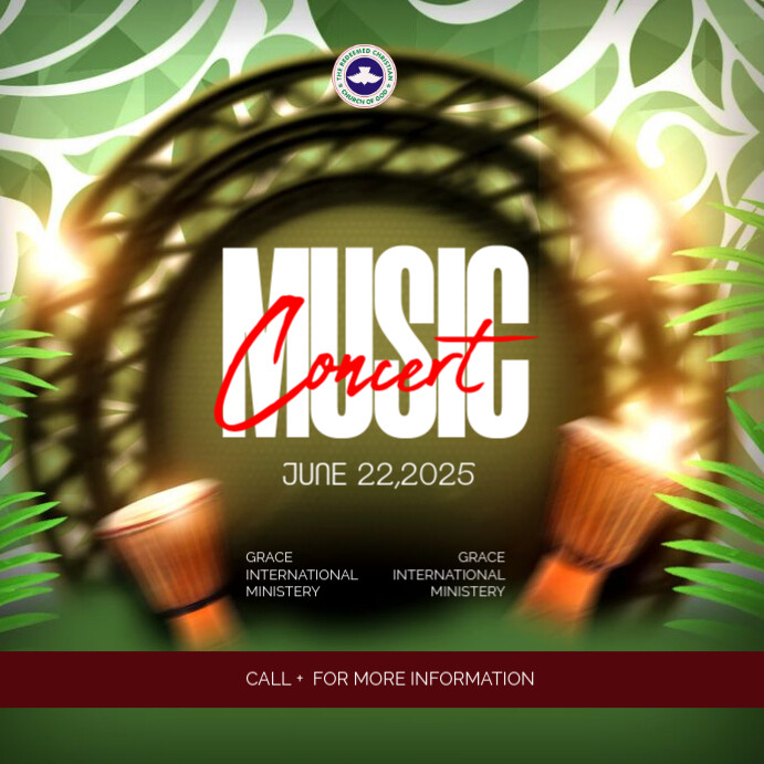 Yellow Music Concert Instagram Post Template | PosterMyWall