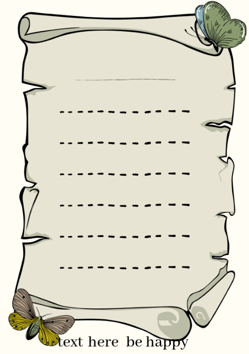 Modèle Yellow Newspaper Background A5 | PosterMyWall