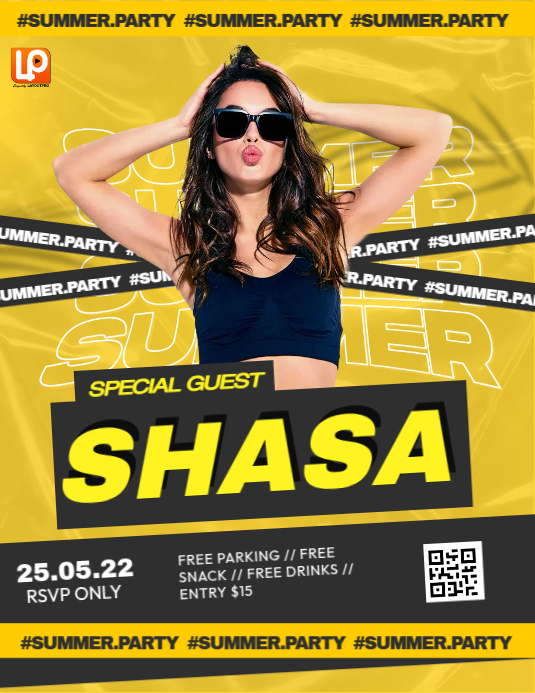 Yellow Party Flyer Template | PosterMyWall