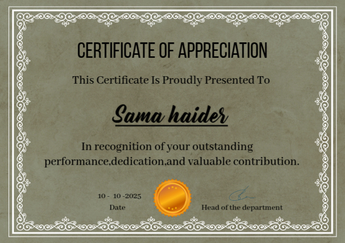 Yellow Pastel Certificate Background Design Templates A5 | PosterMyWall