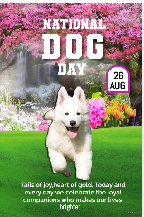 Yellow Pastel National Poster Templat | PosterMyWall