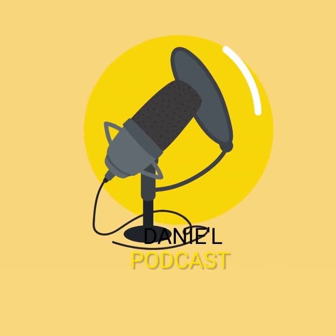 Plantilla de Yellow podcast logo | PosterMyWall