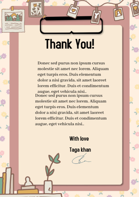 Copy of Yellow Professional Application Background A4 | PosterMyWall