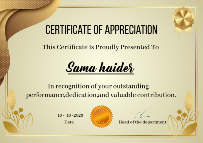 Yellow Professional Certificate Of Attendance Templates A5 | PosterMyWall