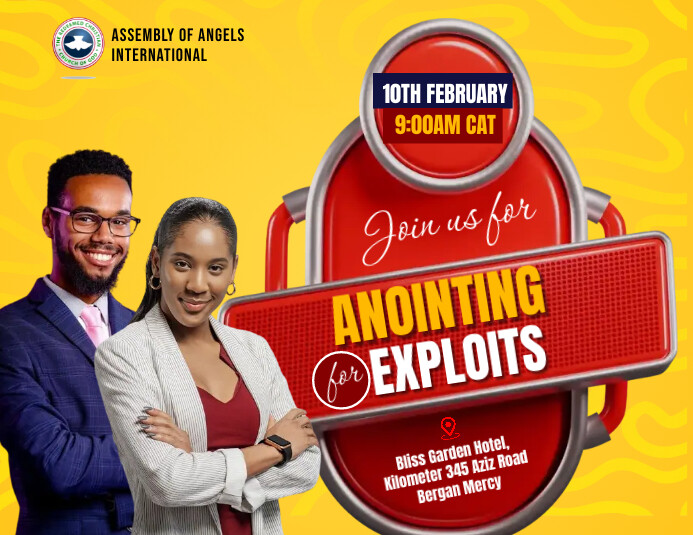 Yellow Professional Church Flyer (us Letter) Template | PosterMyWall