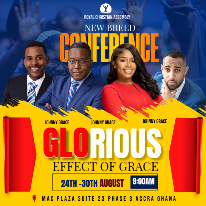 Yellow Professional Church Instagram Post Template | PosterMyWall