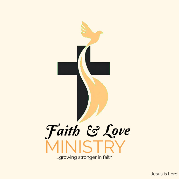Copy of Yellow Professional Church Logo Instagram Pos | PosterMyWall