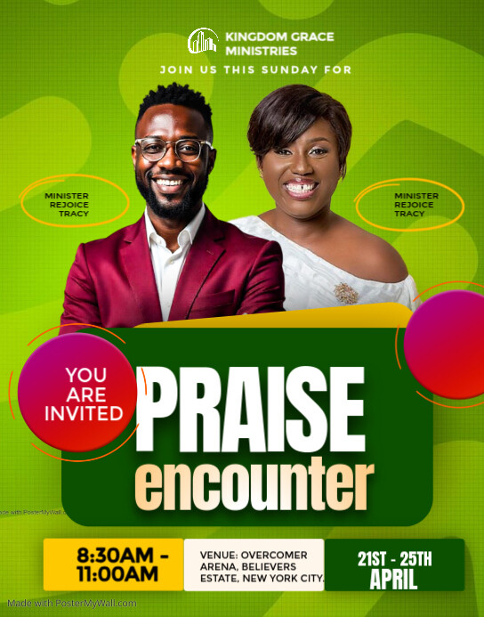 Copy of Yellow Professional Church Poster/wallboard | PosterMyWall
