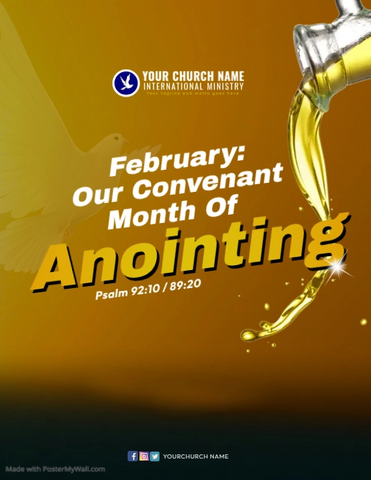 Yellow Professional Church Service Flyer (us Letter) Template ...