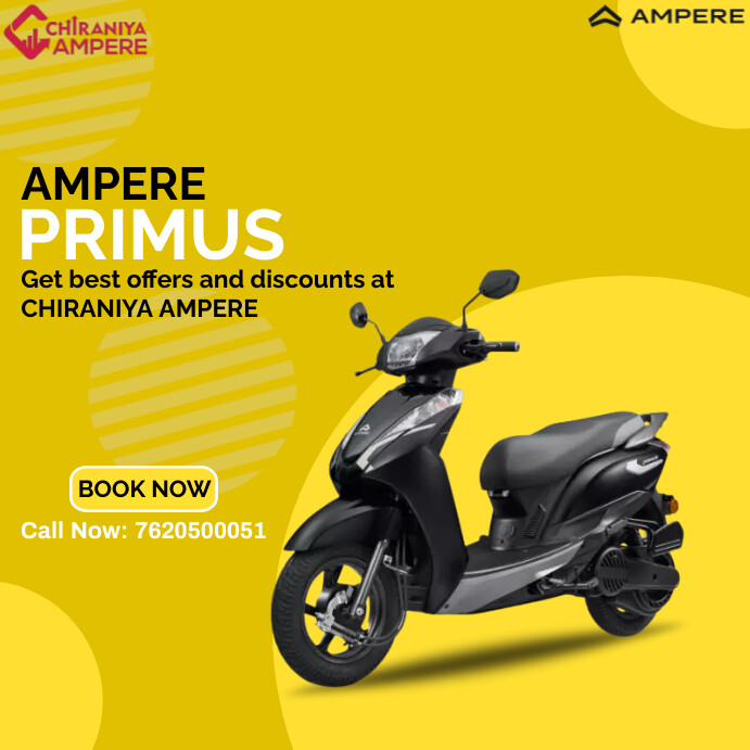 Yellow Professional Electric Bike Banner Template | PosterMyWall