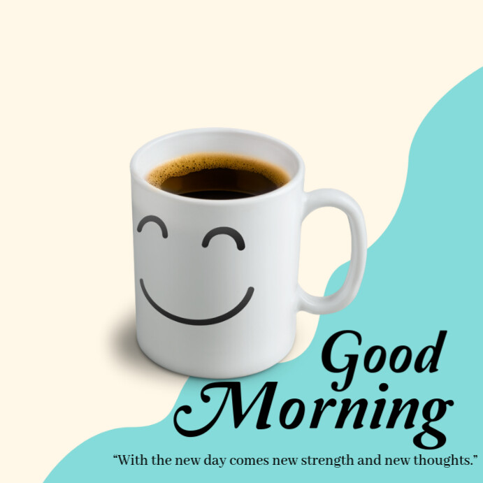 Copy of Yellow Professional Good Morning Wish Templates Instagram Post ...