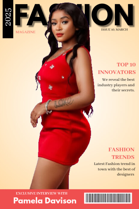 Yellow Professional Magazine Cover Design Poster Template | PosterMyWall