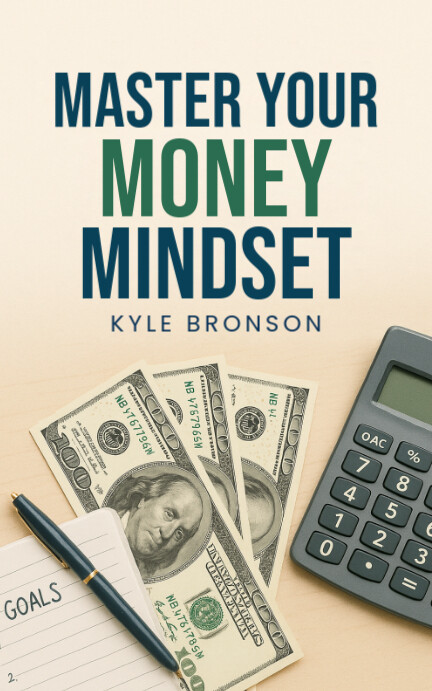 Yellow Professional Master Your Money Mindset - Book Cover Template ...