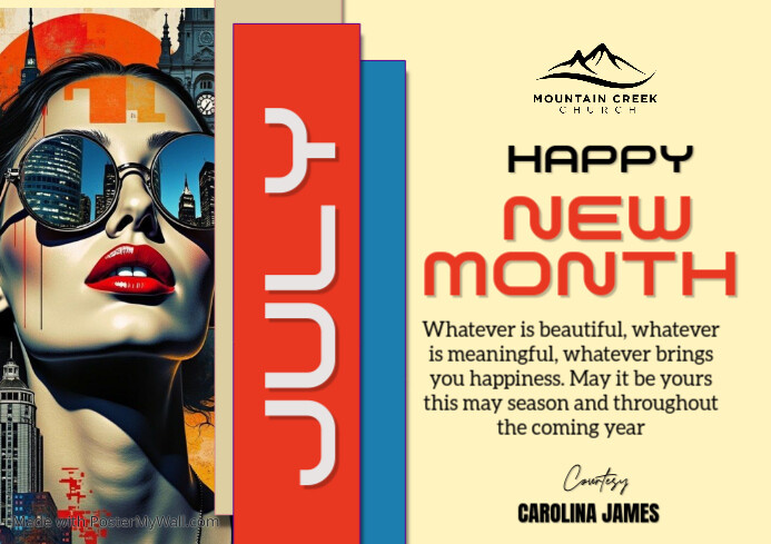 Yellow Professional New Month Flyers A4 Template | PosterMyWall