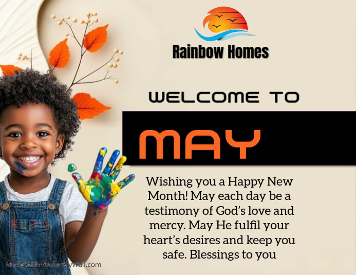 Yellow Professional New Month May Flyer (us Letter) Template | PosterMyWall