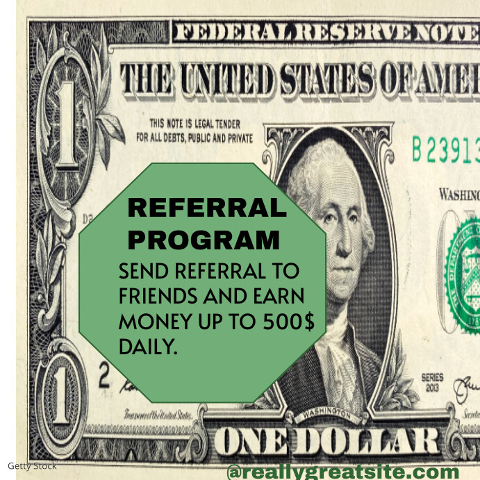Plantilla de Yellow Professional Referral Instagram Post | PosterMyWall