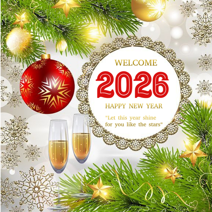 Welcome 2026 Template | PosterMyWall