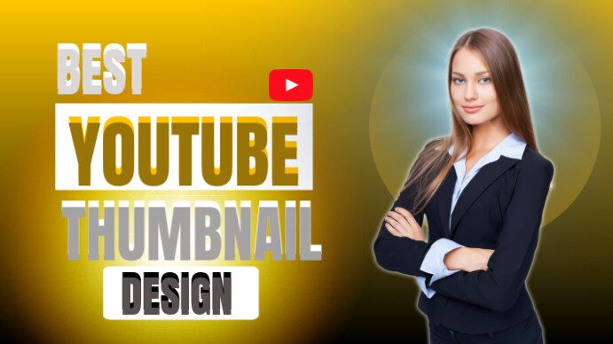Yellow Professional Youtube Thumbnail Template | PosterMyWall