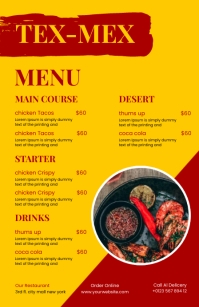 Ham Restaurant Template | PosterMyWall