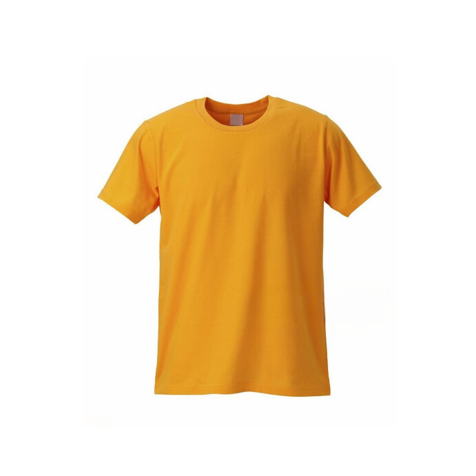 Yellow Round Neck T - shirt Design Template | PosterMyWall