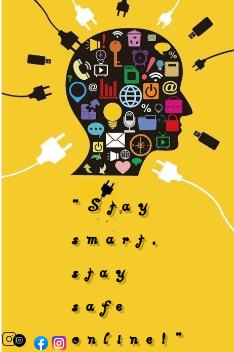 Copy of Yellow Safer Internet Day Template Poster | PosterMyWall