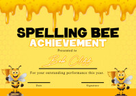 Spelling Bee Competition Template | PosterMyWall