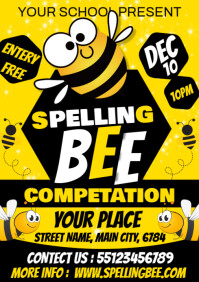 Spelling Bee Template | PosterMyWall