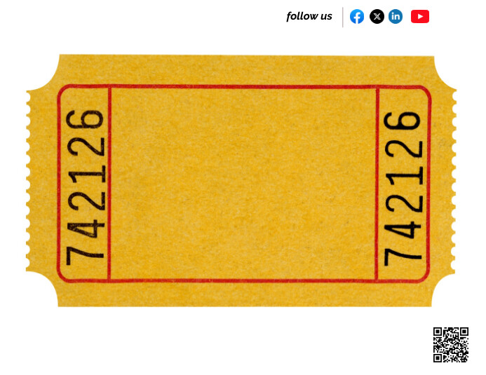 yellow ticket Template | PosterMyWall