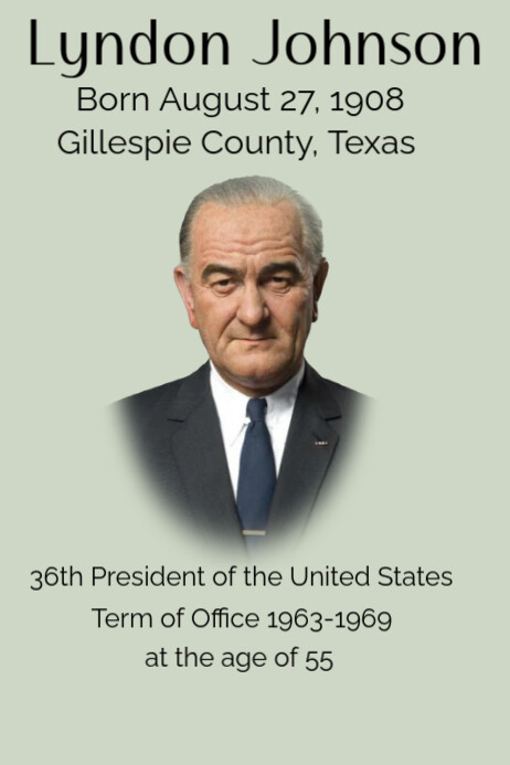 Yellow Usa President History Poster Template | PosterMyWall