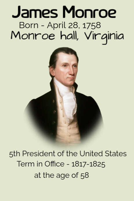 Yellow Usa Presidential History Poster Template | PosterMyWall