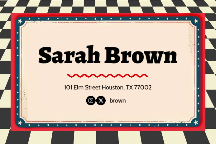 Plantilla de Yellow Vintage Address Label Template Banner 4' × 6 ...