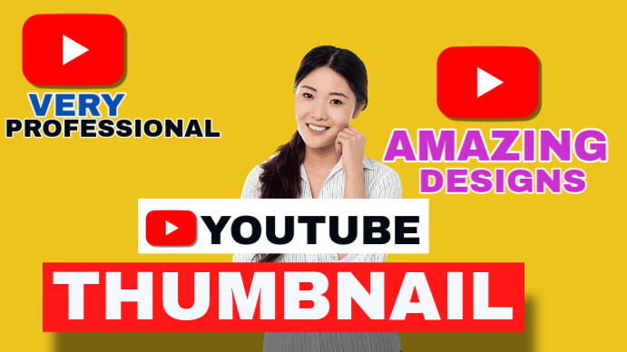 Yellow Youtube Thumbnail Template | PosterMyWall