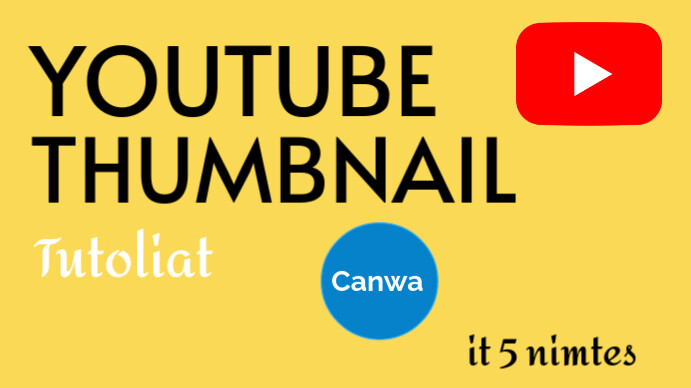 Yellow Youtube Thumbnail Template | PosterMyWall